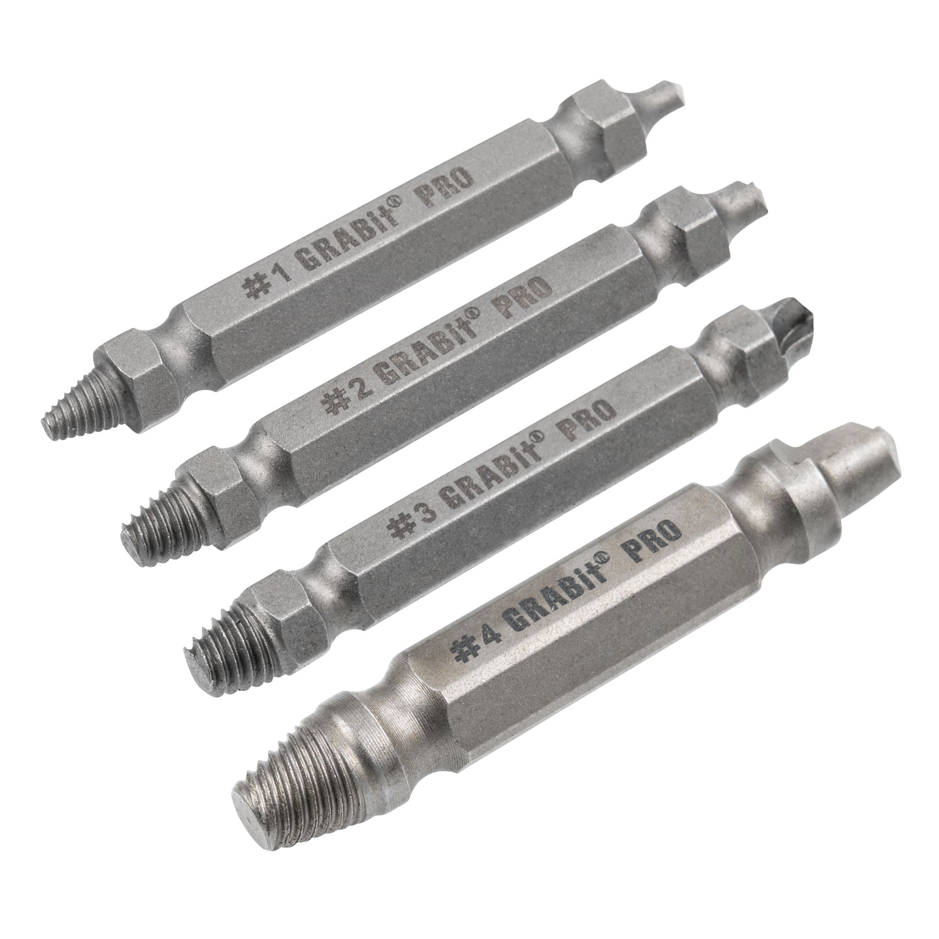 Grabit® Pro Screw Extractor, 4-piece Set | 714983 | 714983